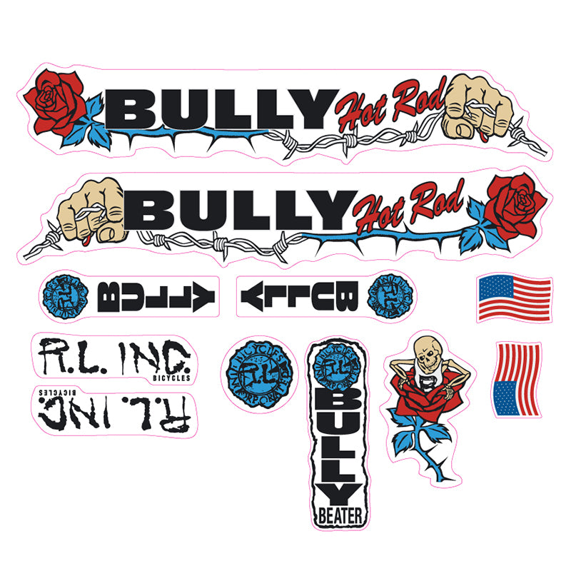 1997 Bully Hot Rod decal set for BMX – Re-Rides