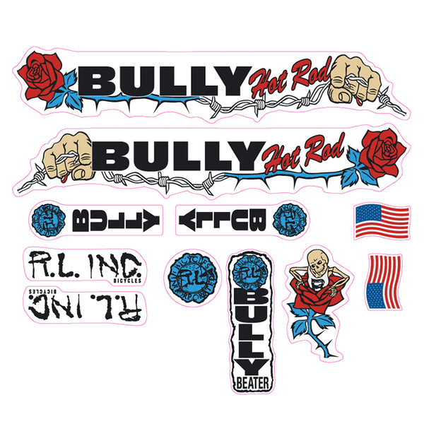 1997 Bully Hot Rod decal set for BMX – Re-Rides