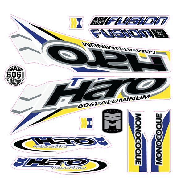1998 Haro Monocoque decal set for BMX – Re-Rides