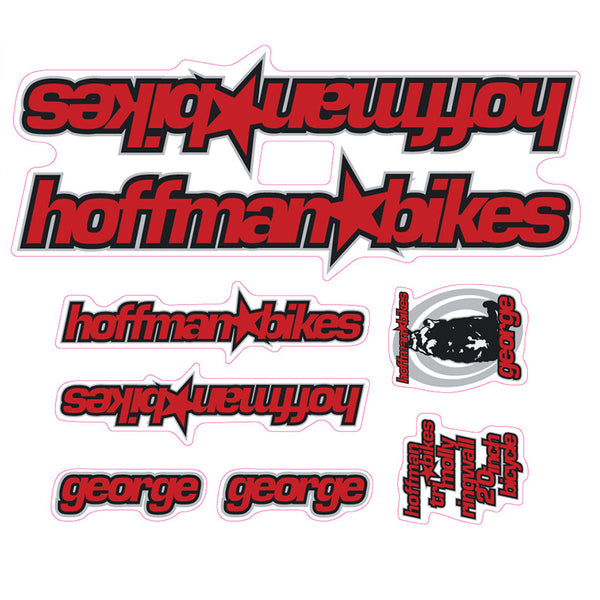 1998 Hoffman Bikes George decal set for BMX – Re-Rides