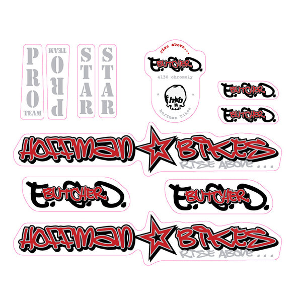 2001 Hoffman Butcher BMX decal set – Re-Rides
