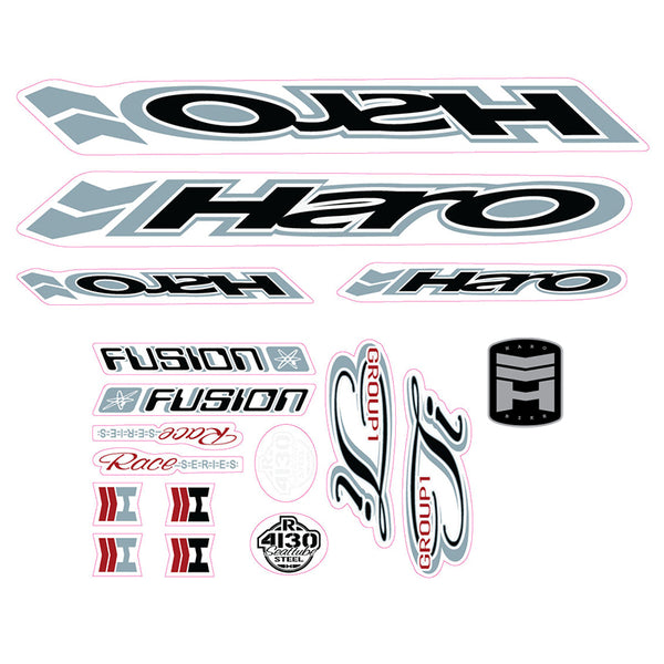 1997 Haro Group 1 Ti decal set for BMX – Re-Rides
