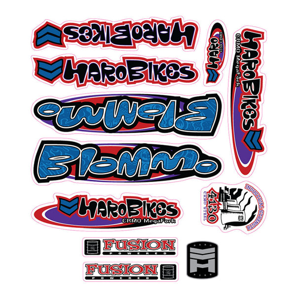 1999 Haro Blammo BMX decal set – Re-Rides