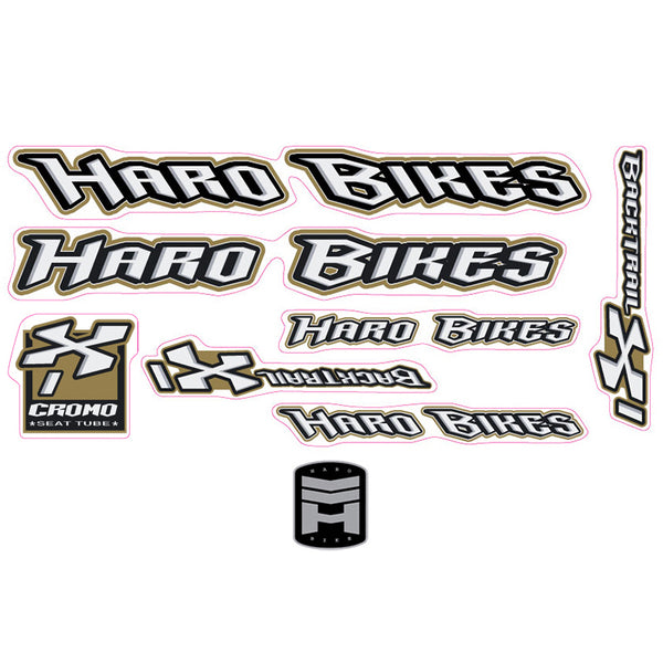 2005 Haro X1 BMX decal set – Re-Rides